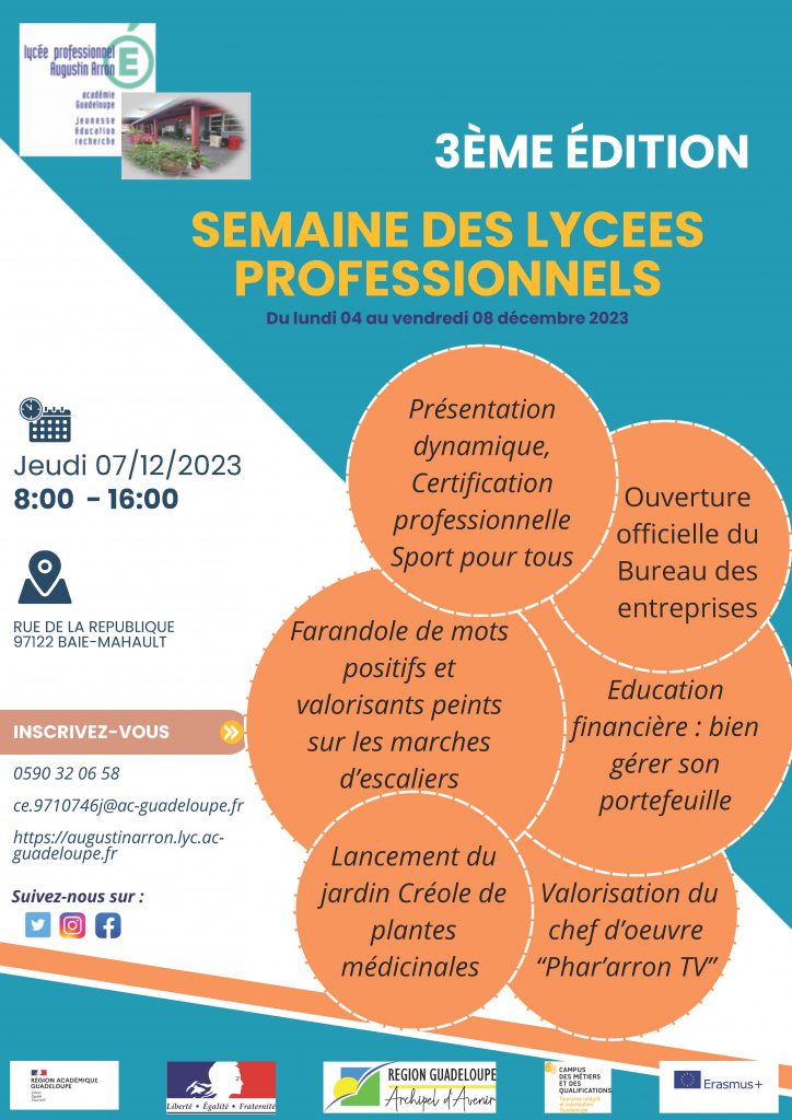 Semaine de Valorisation des Lycées Professionnels – Lycée Professionnel ...